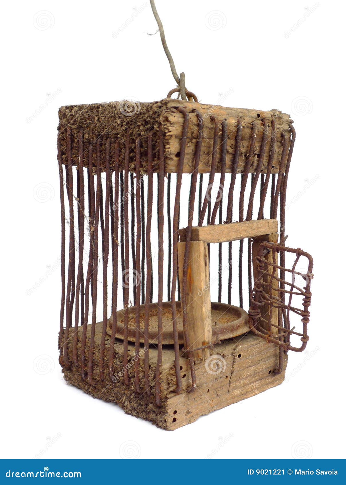 Very old cage open stock image. Image of escape, door - 9021221