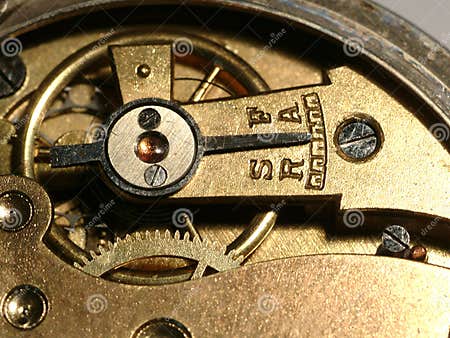 Very old clock machine stock photo. Image of computer, ancient - 779152