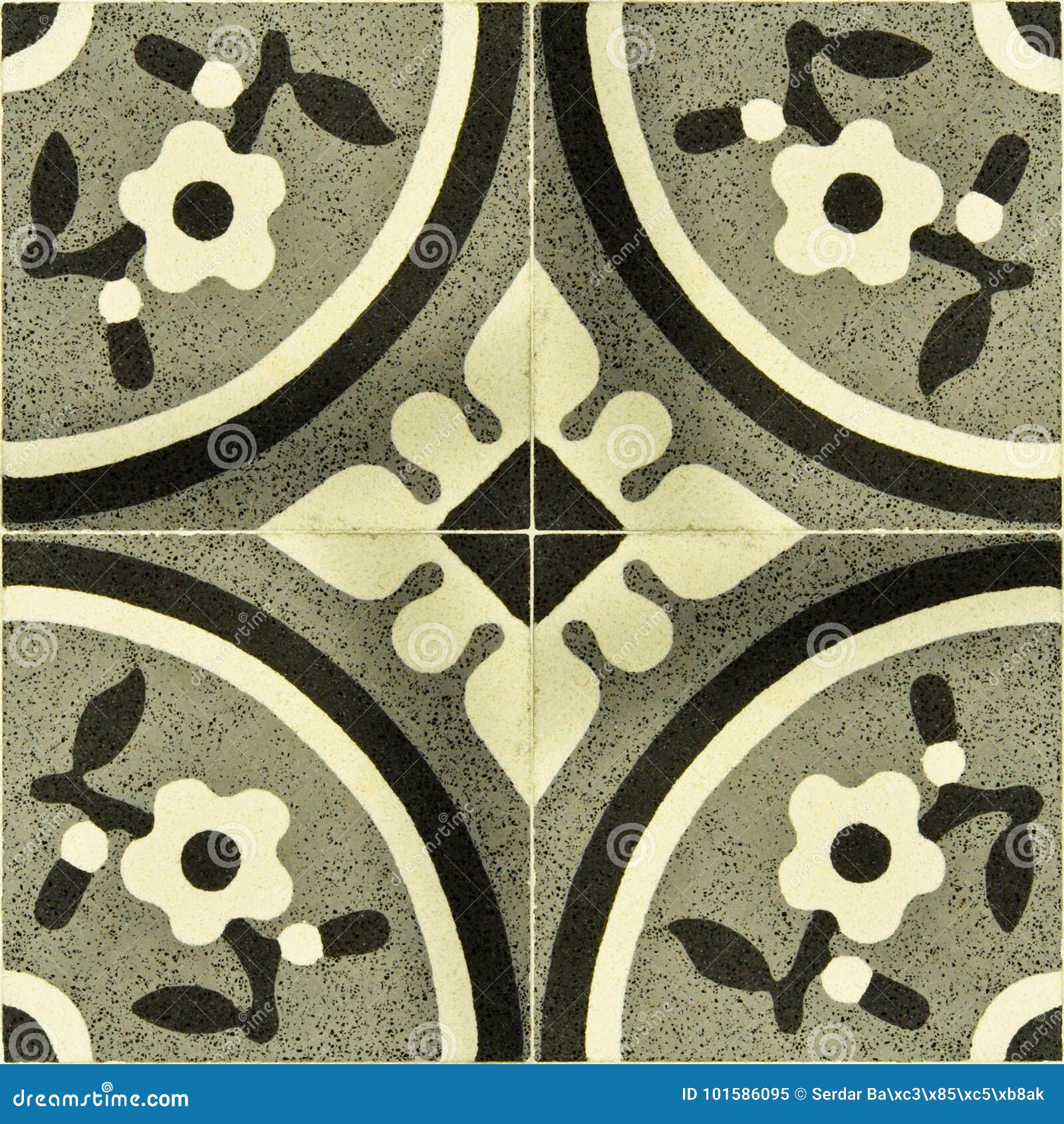 Vintage floor tile stock image. Image of interior, textured - 101586095