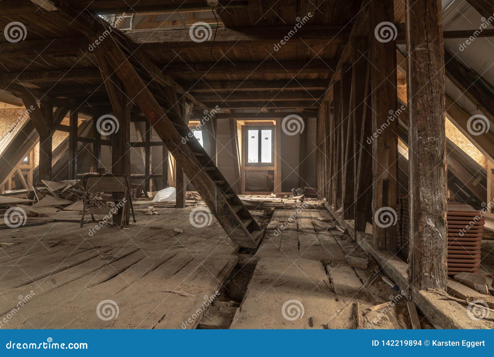 Very Old House is Extensively Renovated Stock Photo - Image of paint ...