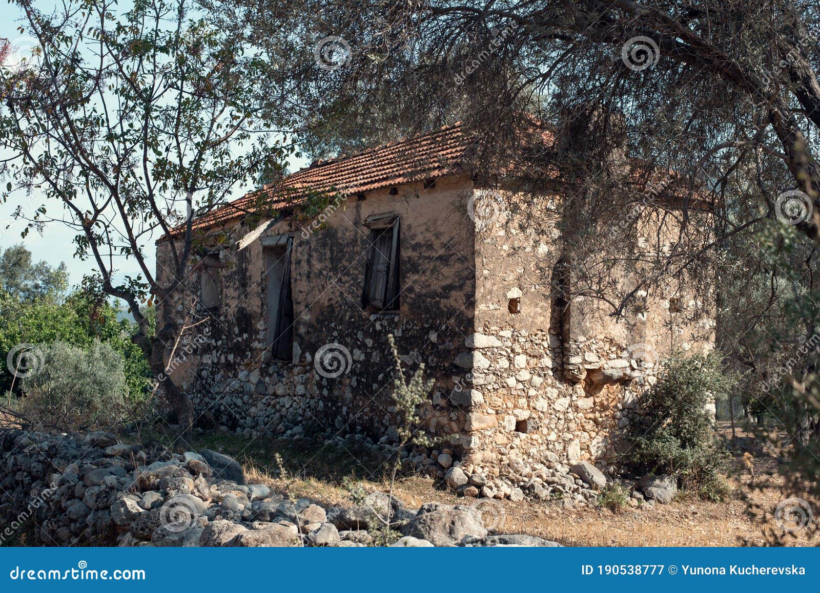 Very Old House in Turkish Village Stock Image - Image of ancient ...