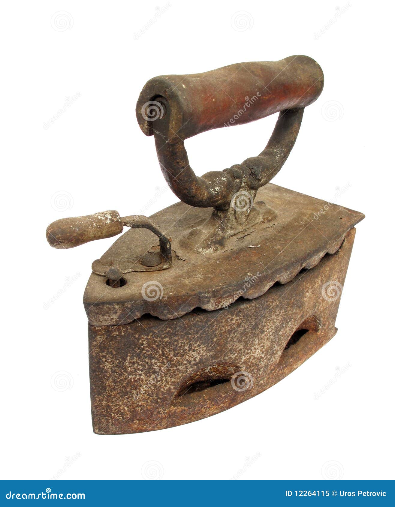 Very old iron stock image. Image of background, rusty - 12264115