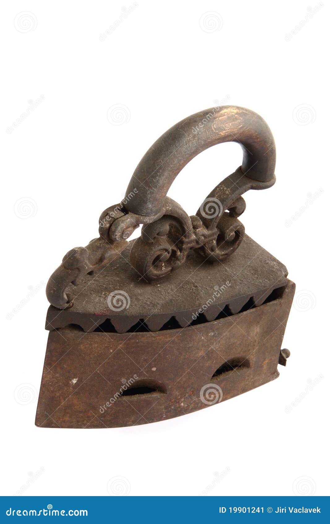 Very old iron stock image. Image of antique, vintage - 19901241
