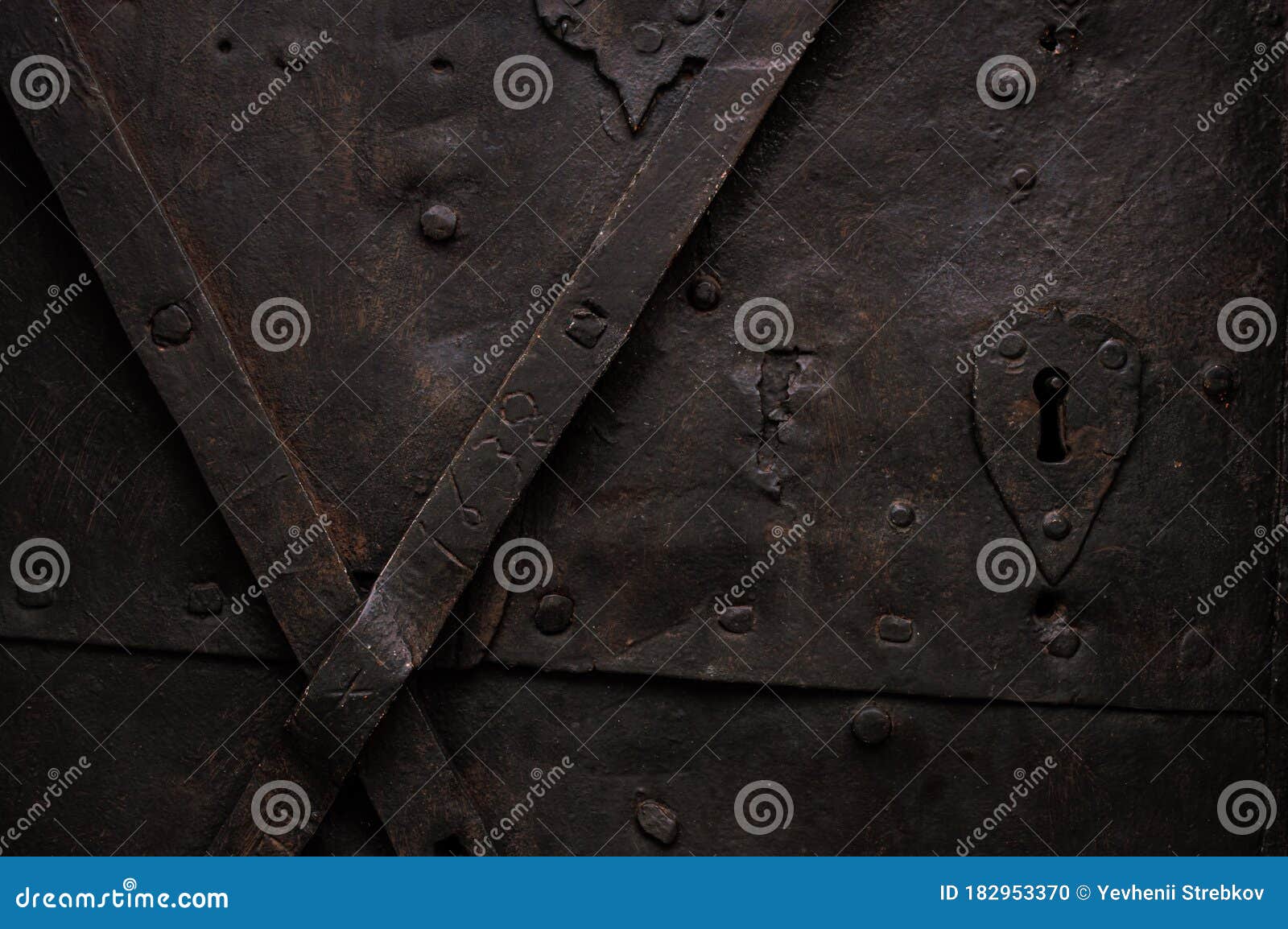 Iron Forged Large Gate Royalty-Free Stock Photography | CartoonDealer ...