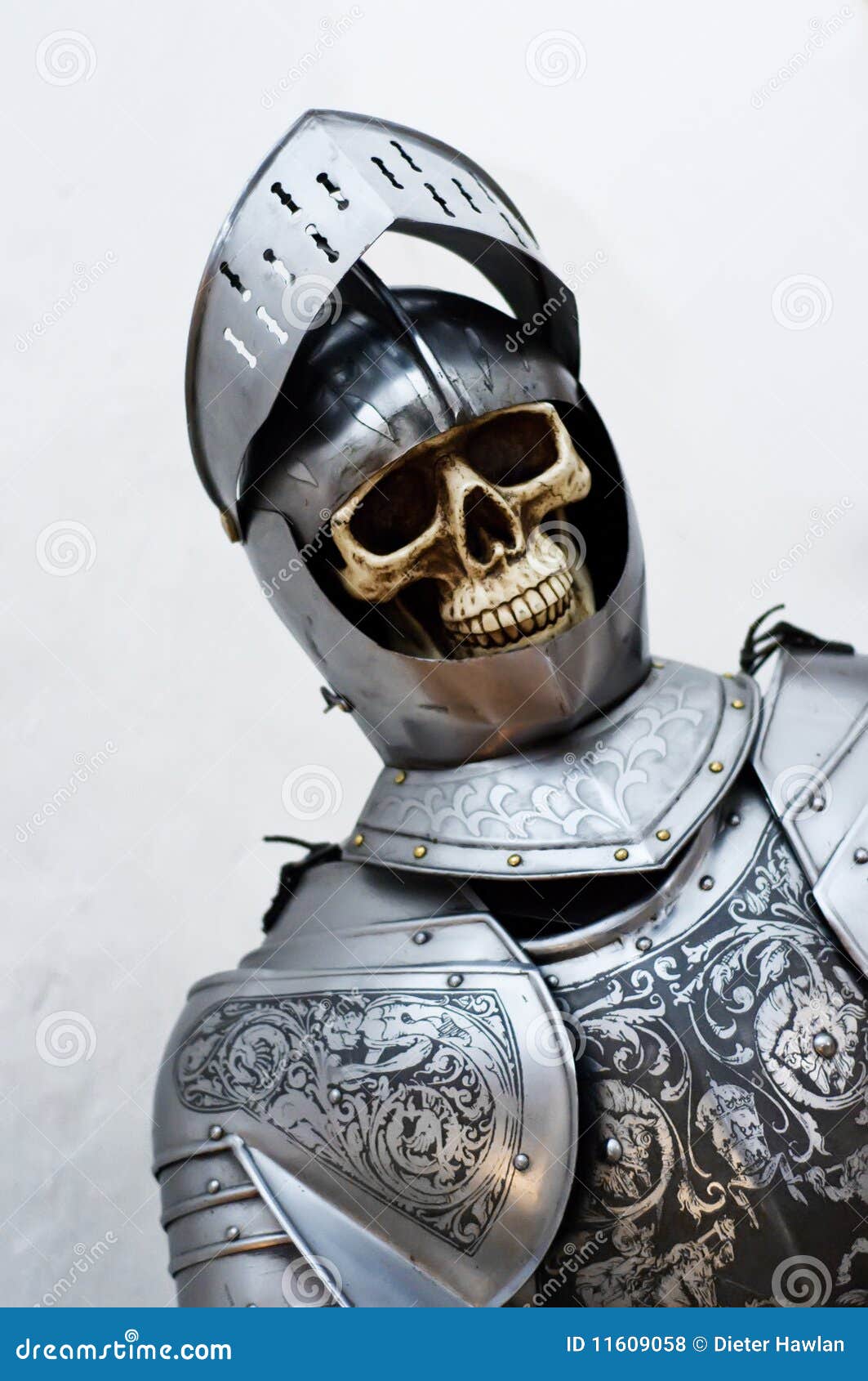 Very old Knight stock photo. Image of bone, iron, anatomy - 11609058