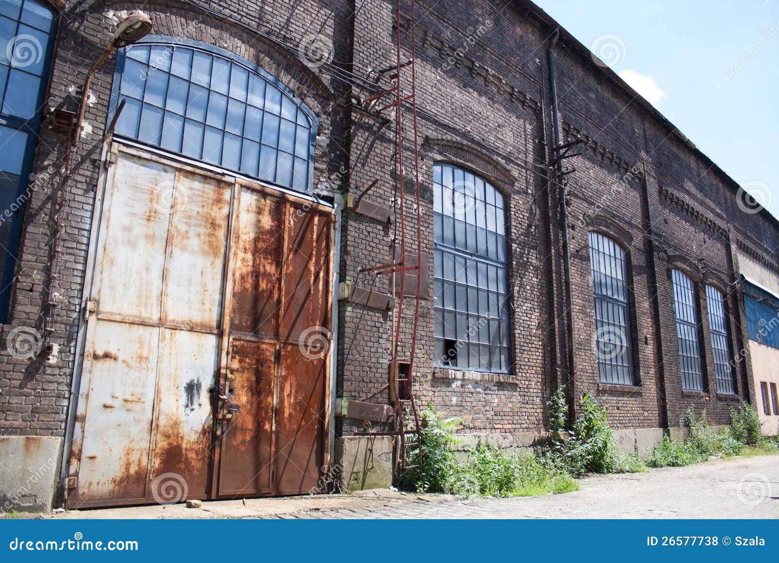 The very old metal factory stock photo. Image of factories - 26577738