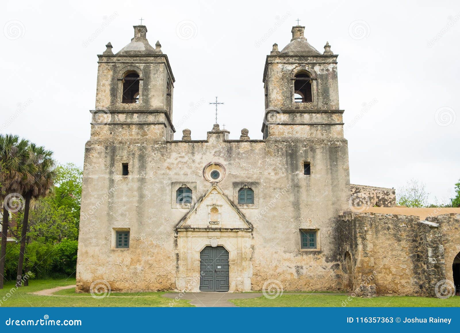 Mission Concepcion San Antonio Texas Stock Image - Image of preserved ...