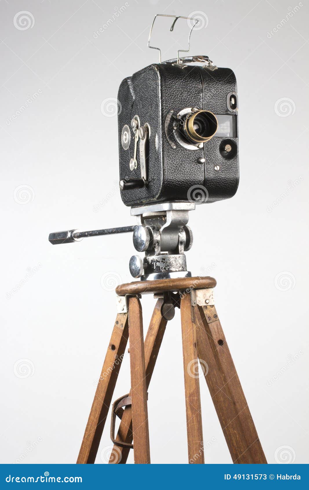 Very Old Movie Camera 35 Mm Stock Image - Image of traditional, film ...