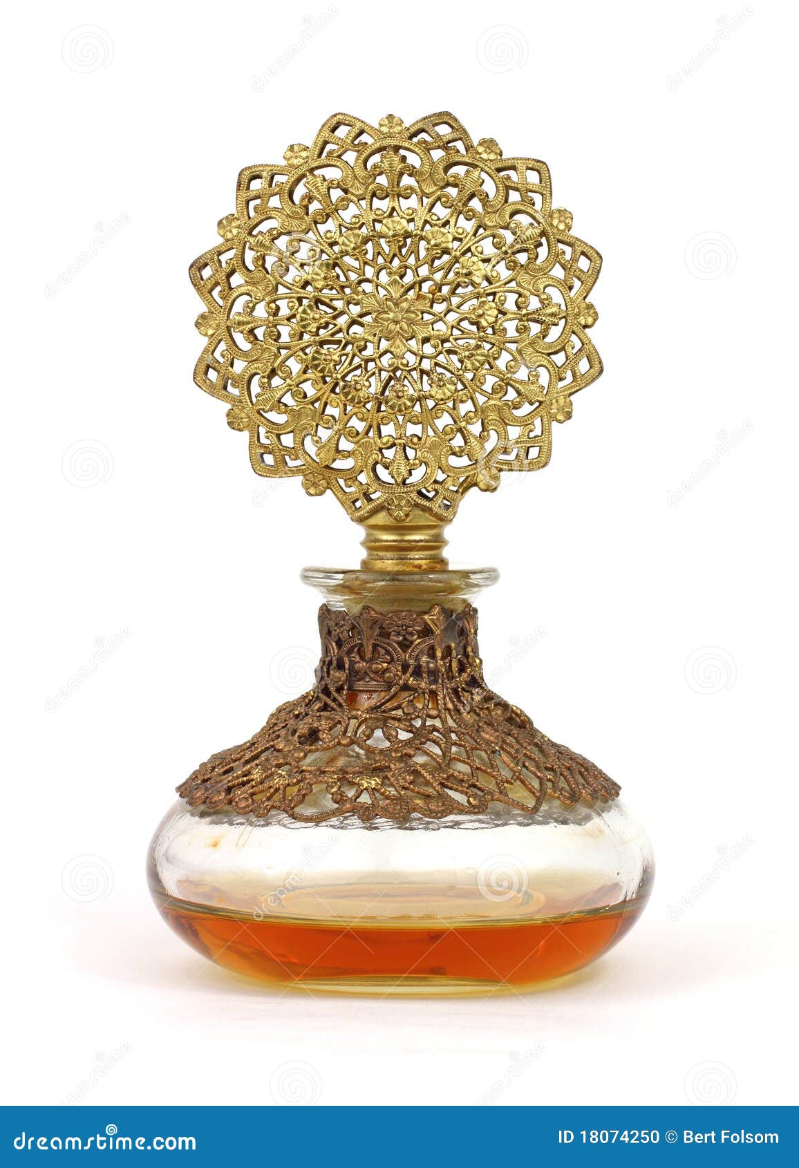 Very old perfume bottle stock photo. Image of background - 18074250