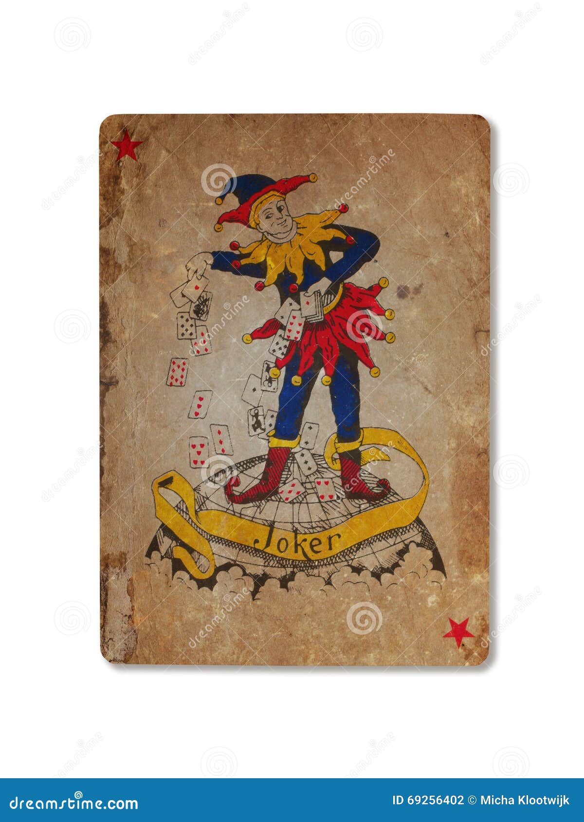 Vintage Joker Card