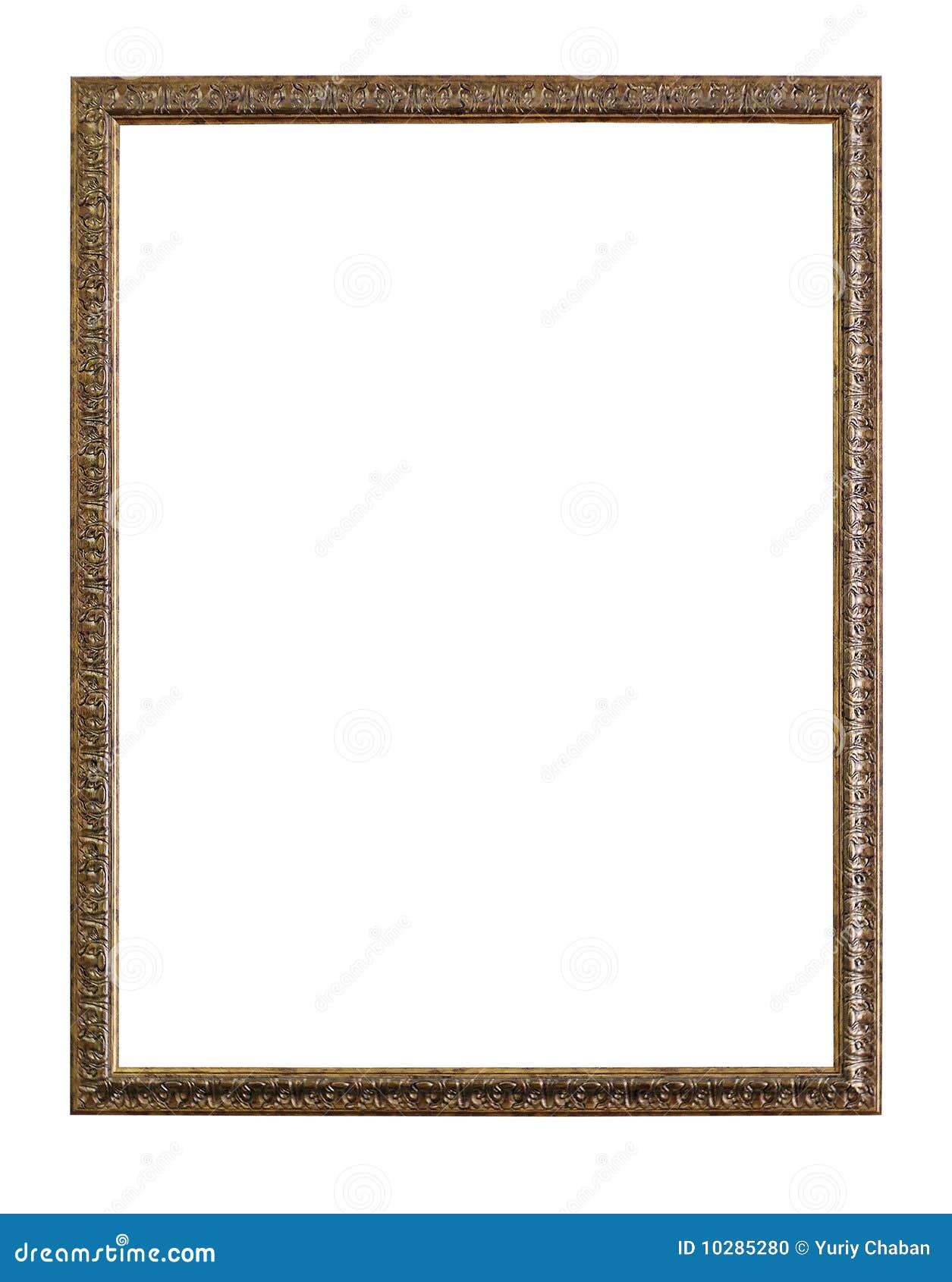 Very old portrait frame stock photo. Image of design - 10285280