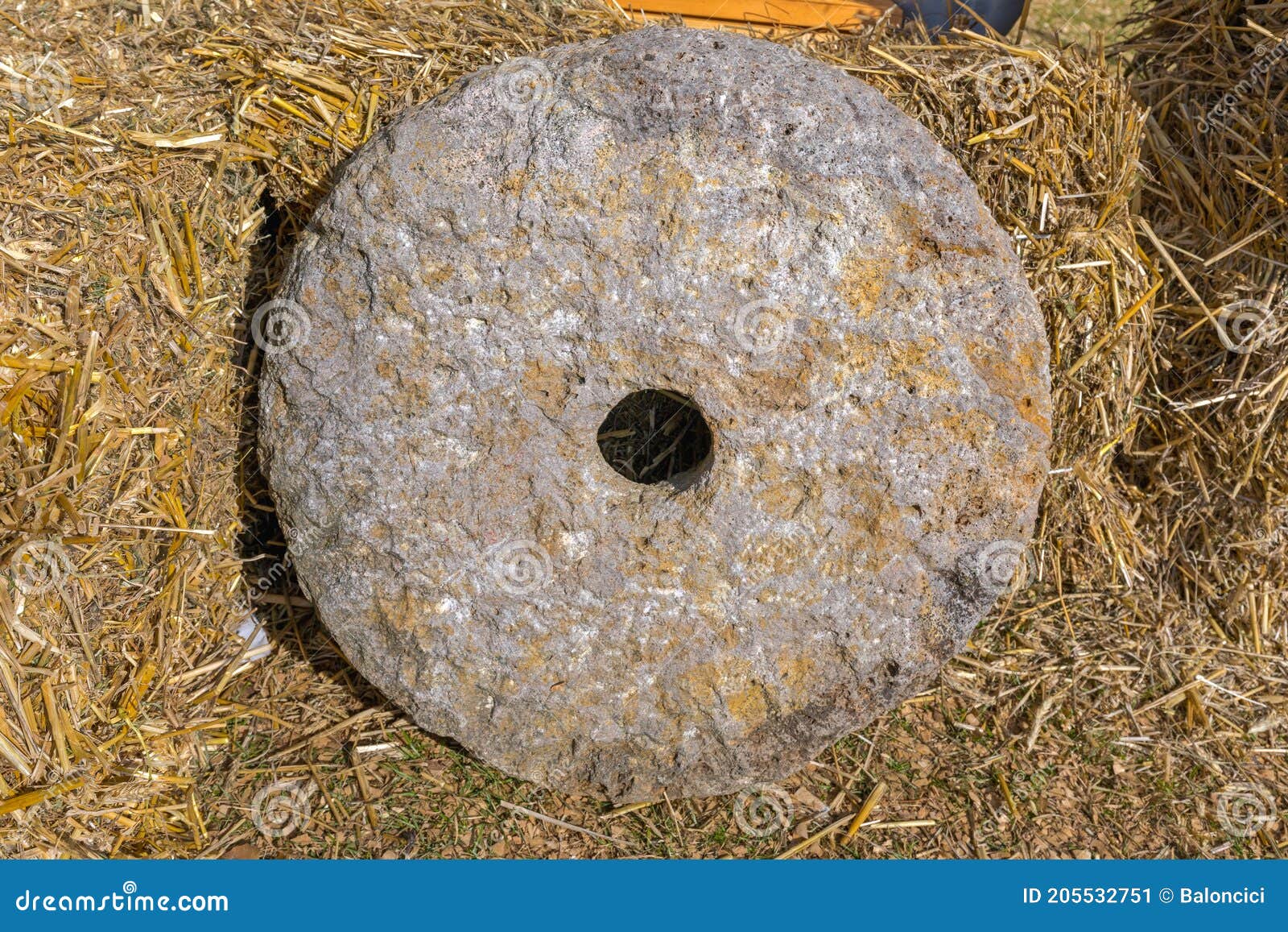 Stone Millstone. Tools Of The Past. Granite. Household Items Of The ...