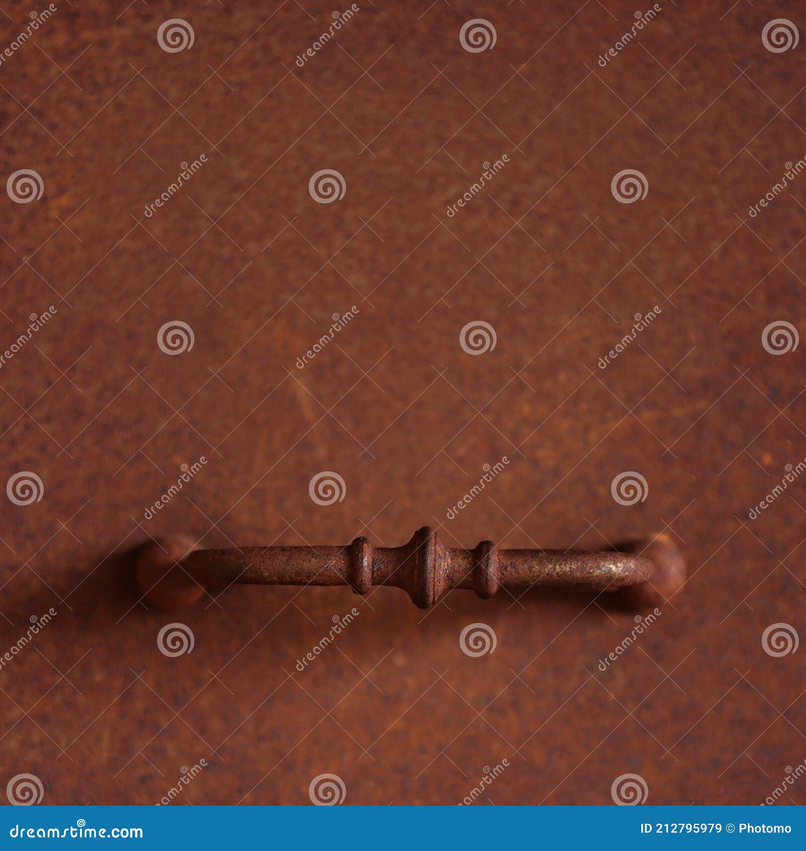 Rusted handle background stock illustration. Illustration of aged ...