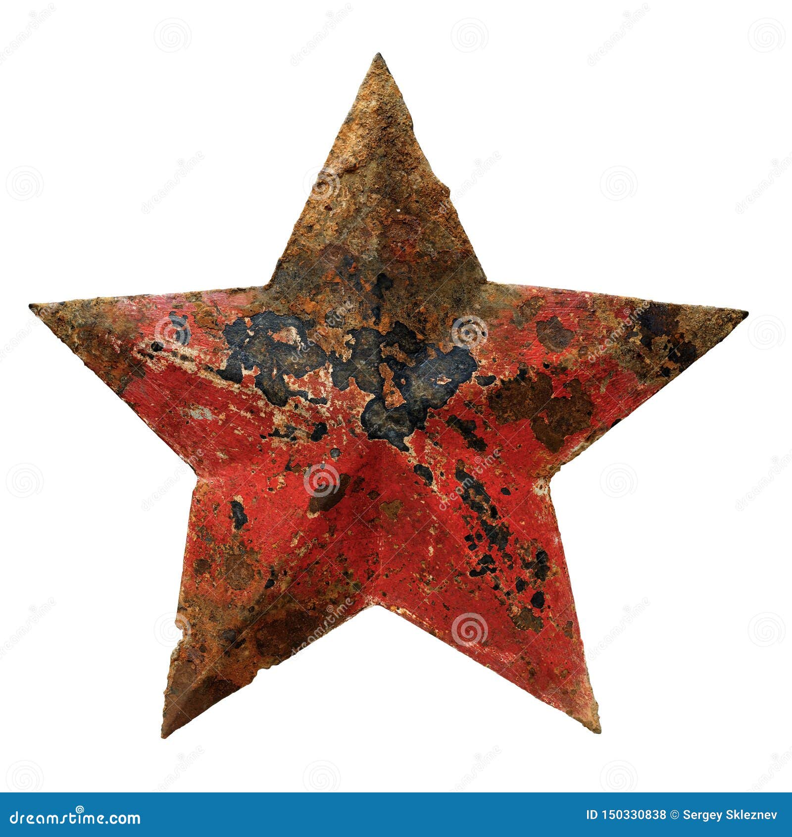 The Red Five-pointed Metal Star Is A Symbol Of The Soviet Union And The ...
