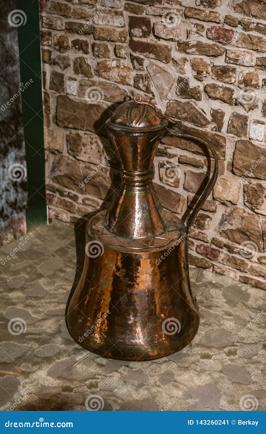 Very Old Style Metal Ewer Water Jar Stock Image - Image of traditional ...