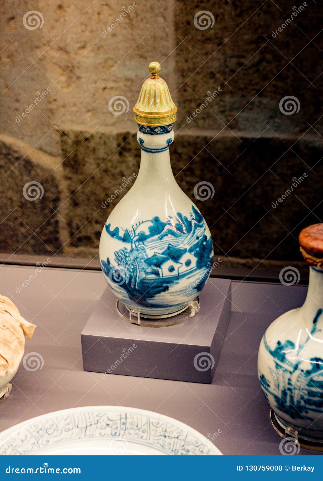 Very Old Style Seramic Ewer Water Jar Stock Photo - Image of turkish ...