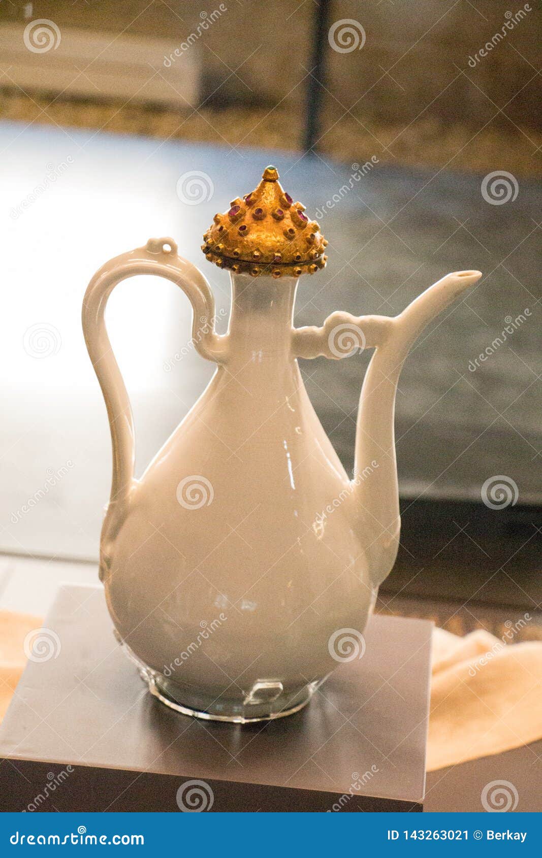 Very Old Style Seramic Ewer Water Jar Stock Image - Image of ceramic ...