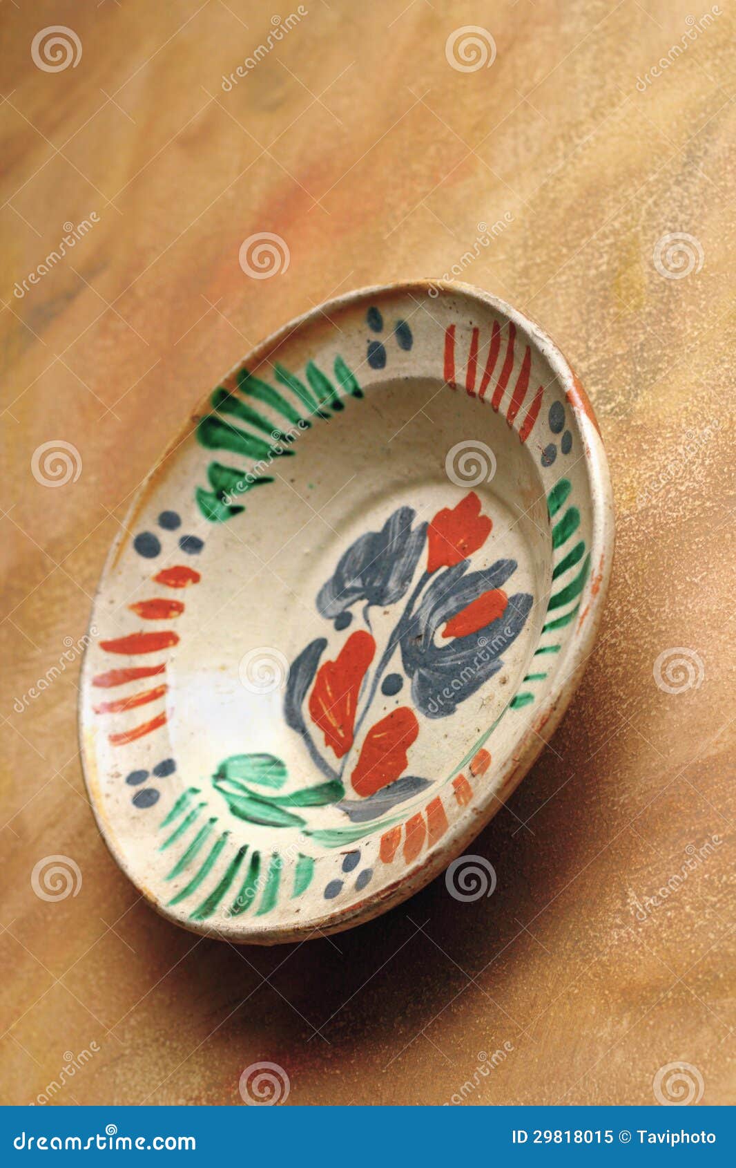 Old traditional plate stock image. Image of place, dishware - 29818015