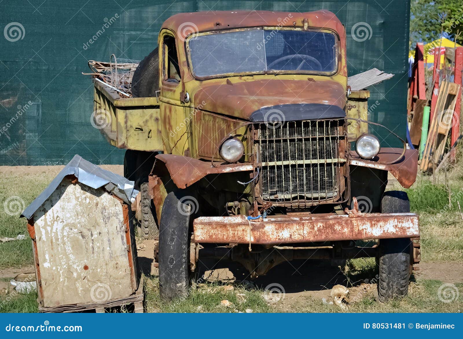 Very old truck stock image. Image of deserted, dump, dilapidated - 80531481