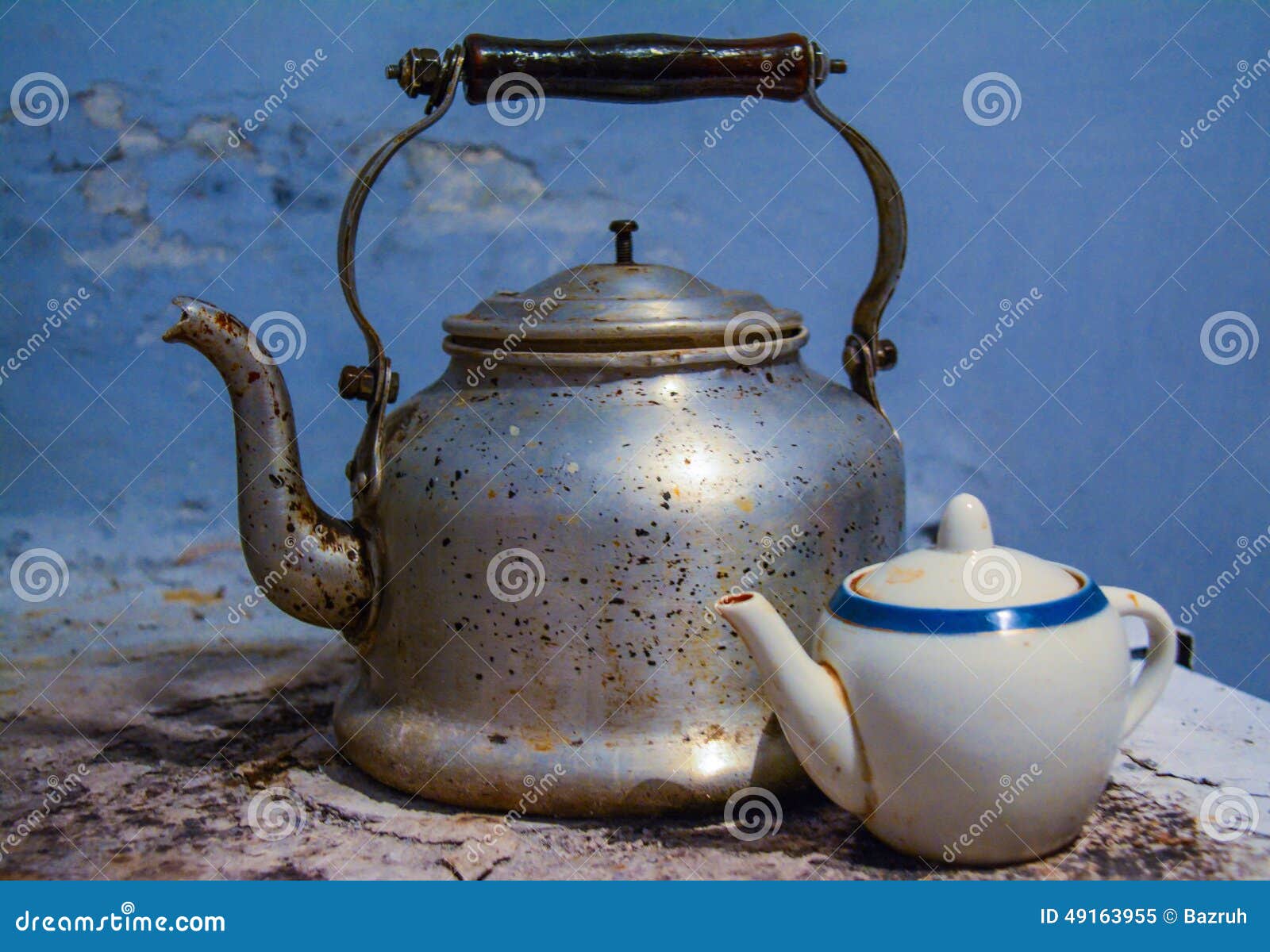 Old teapot stock image. Image of leaf, relax, east, medicine - 49163955