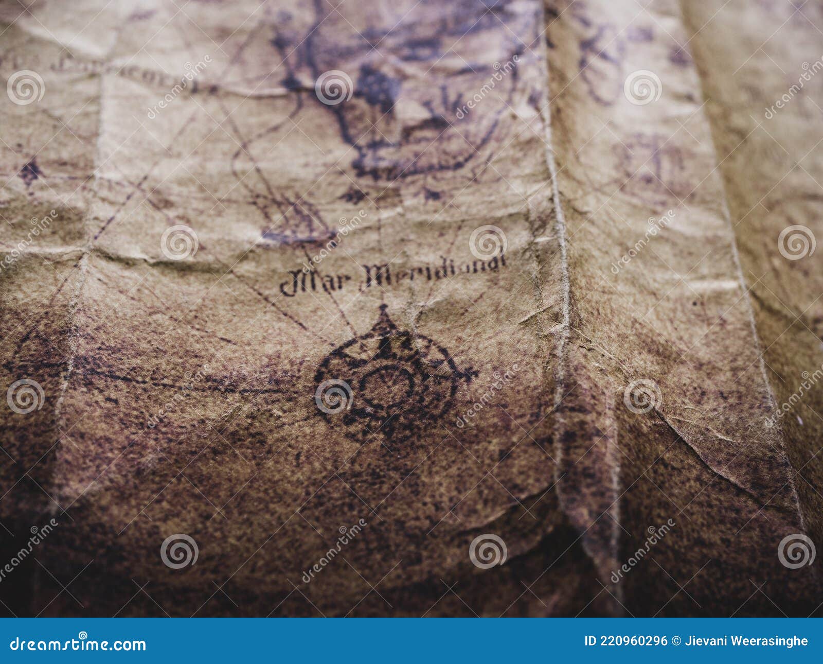 Very old vintage world map stock photo. Image of grunge - 220960296