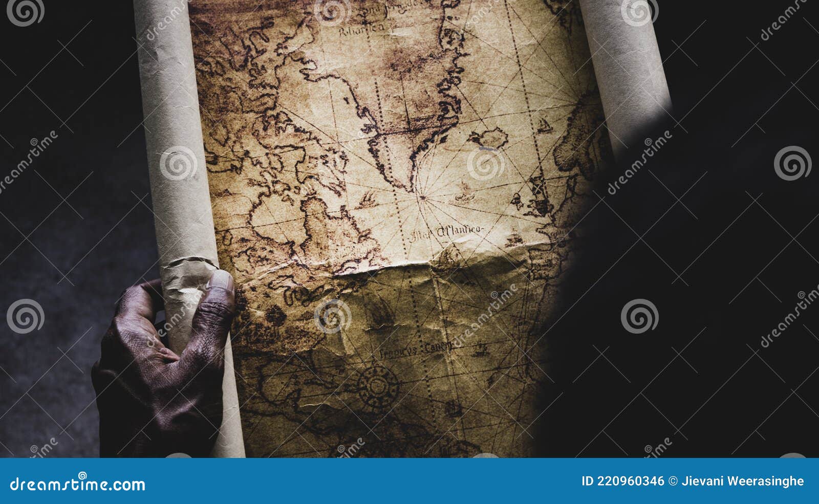Very old vintage world map stock photo. Image of global - 220960346