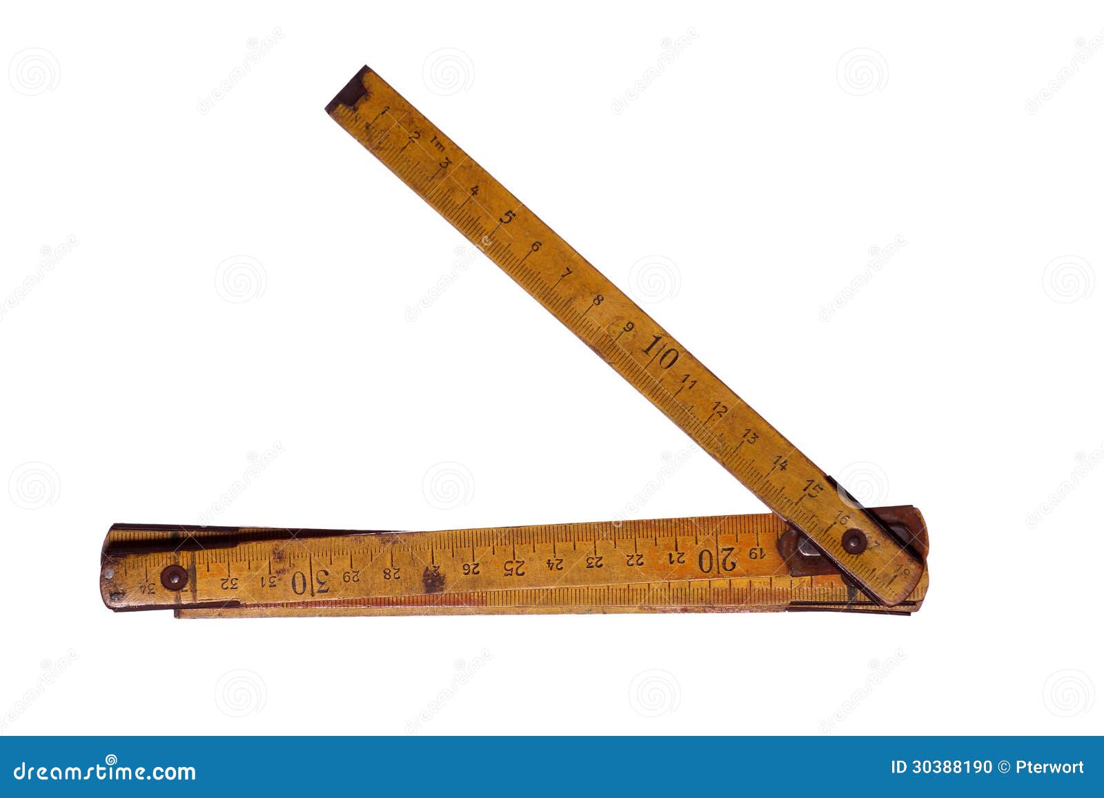 Very old yellow rule stock photo. Image of fashioned - 30388190