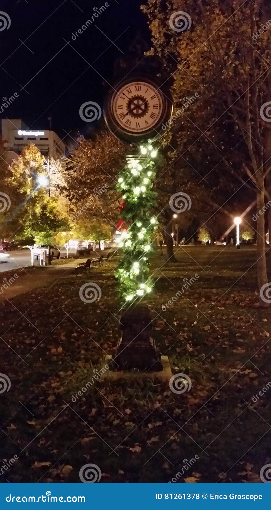 A very pretty clock stock photo. Image of wrapped, pretty - 81261378