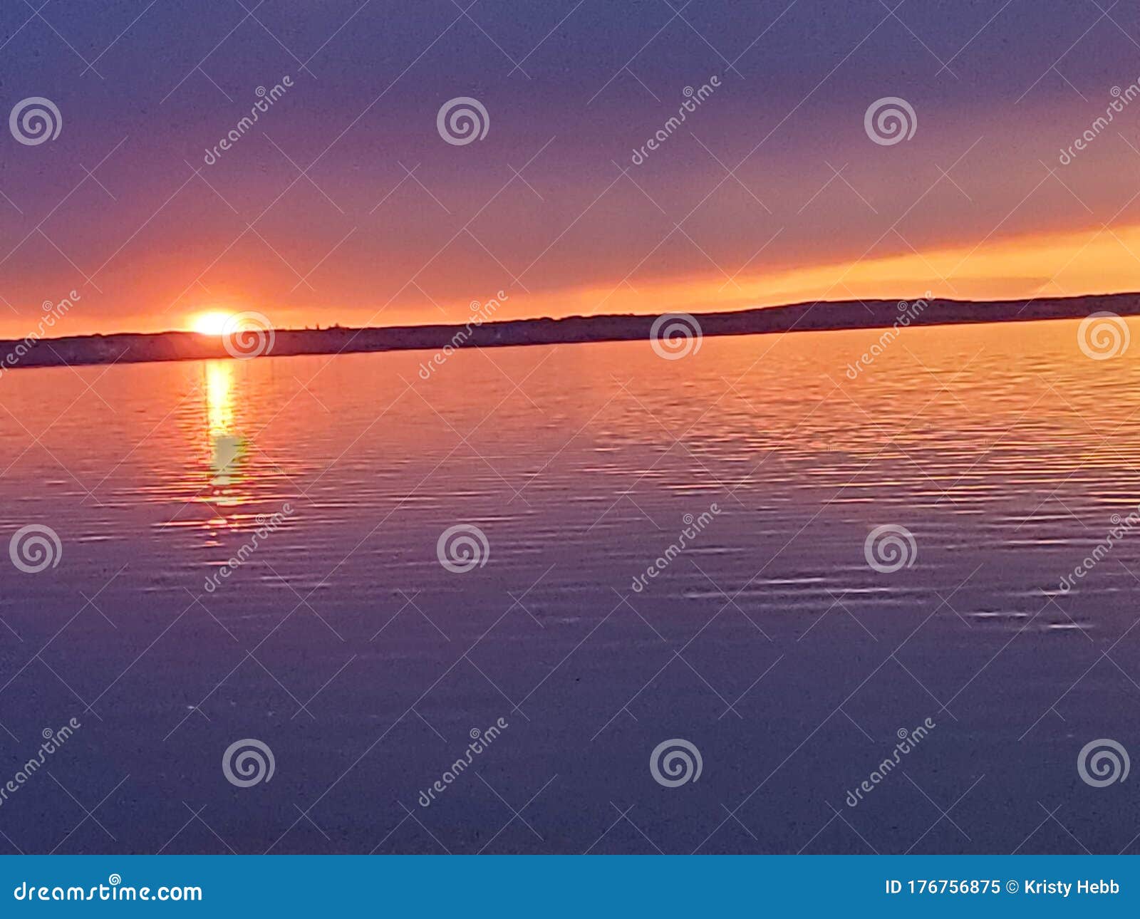 Very pretty sunset stock image. Image of coming, water - 176756875