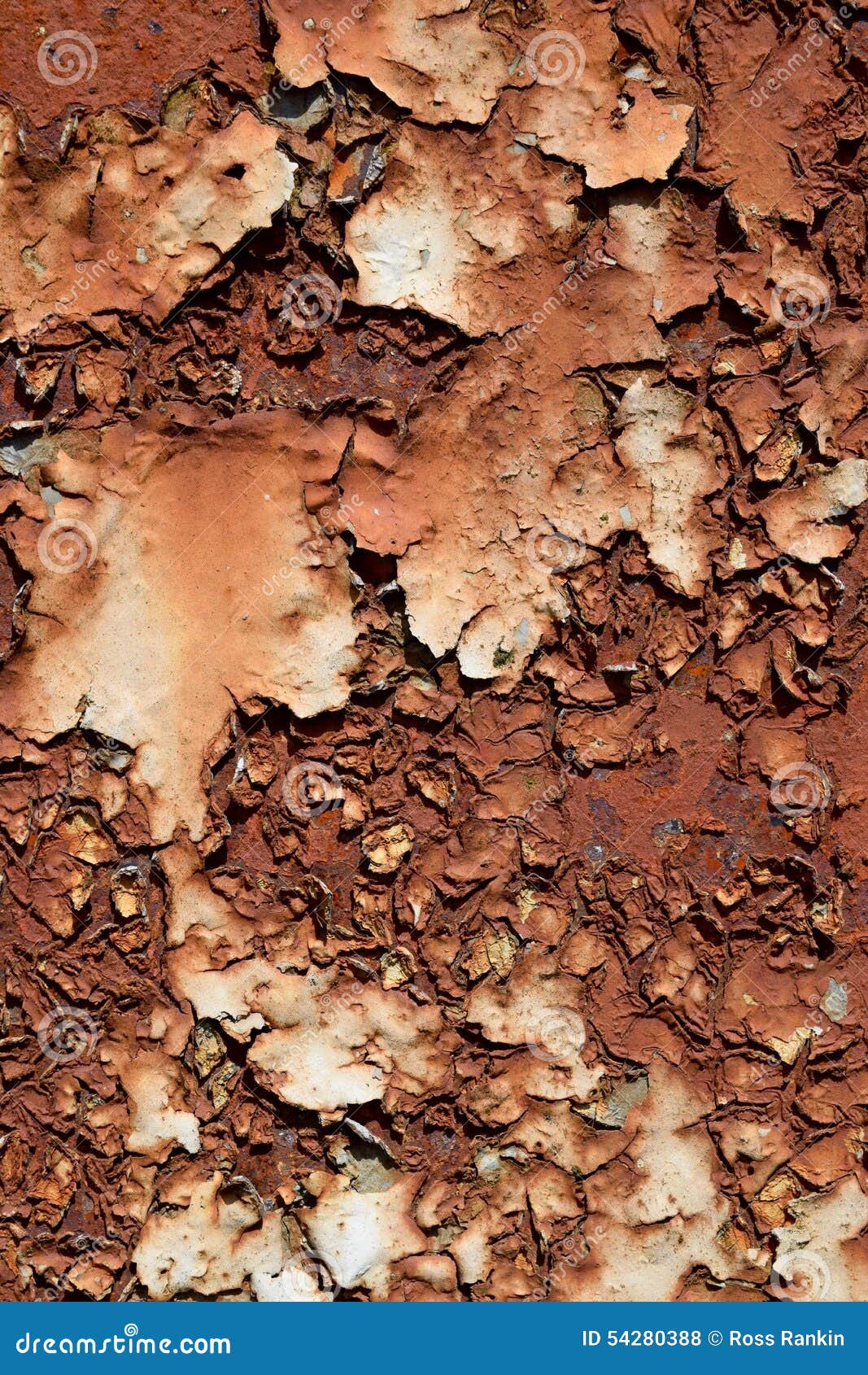 Very Rusty Paint stock photo. Image of geology, texture - 54280388