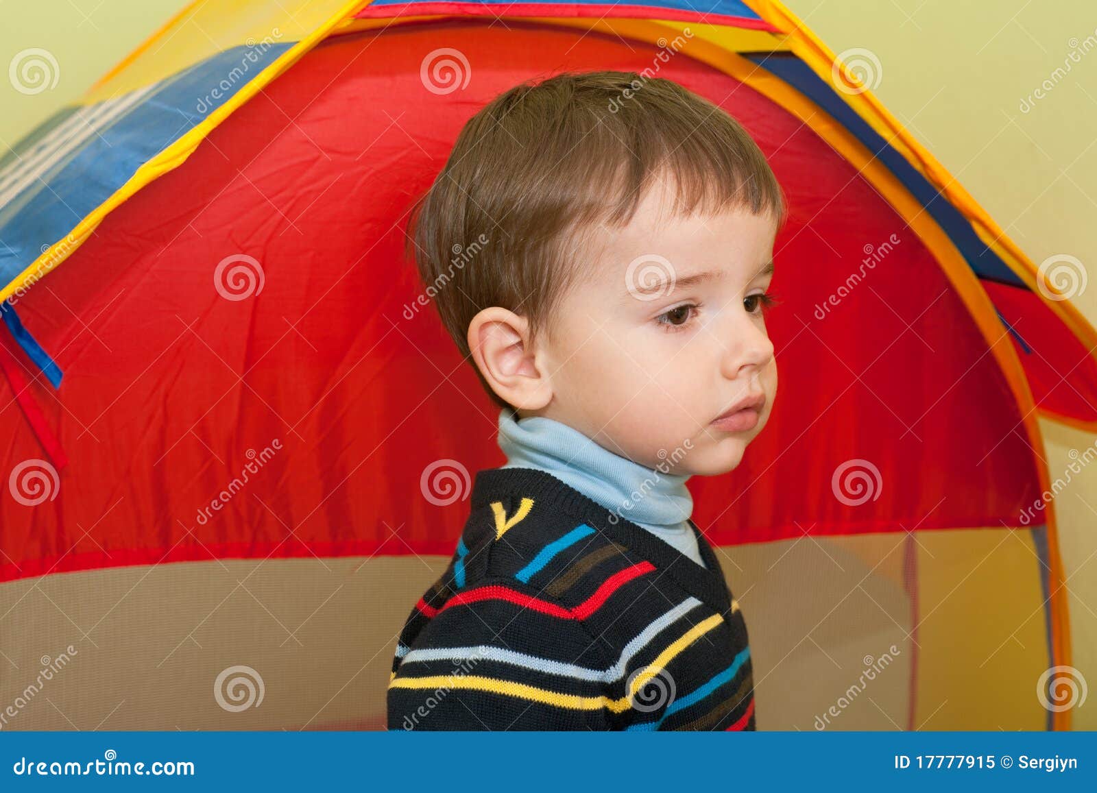 Very sad little kid stock image. Image of children, child - 17777915
