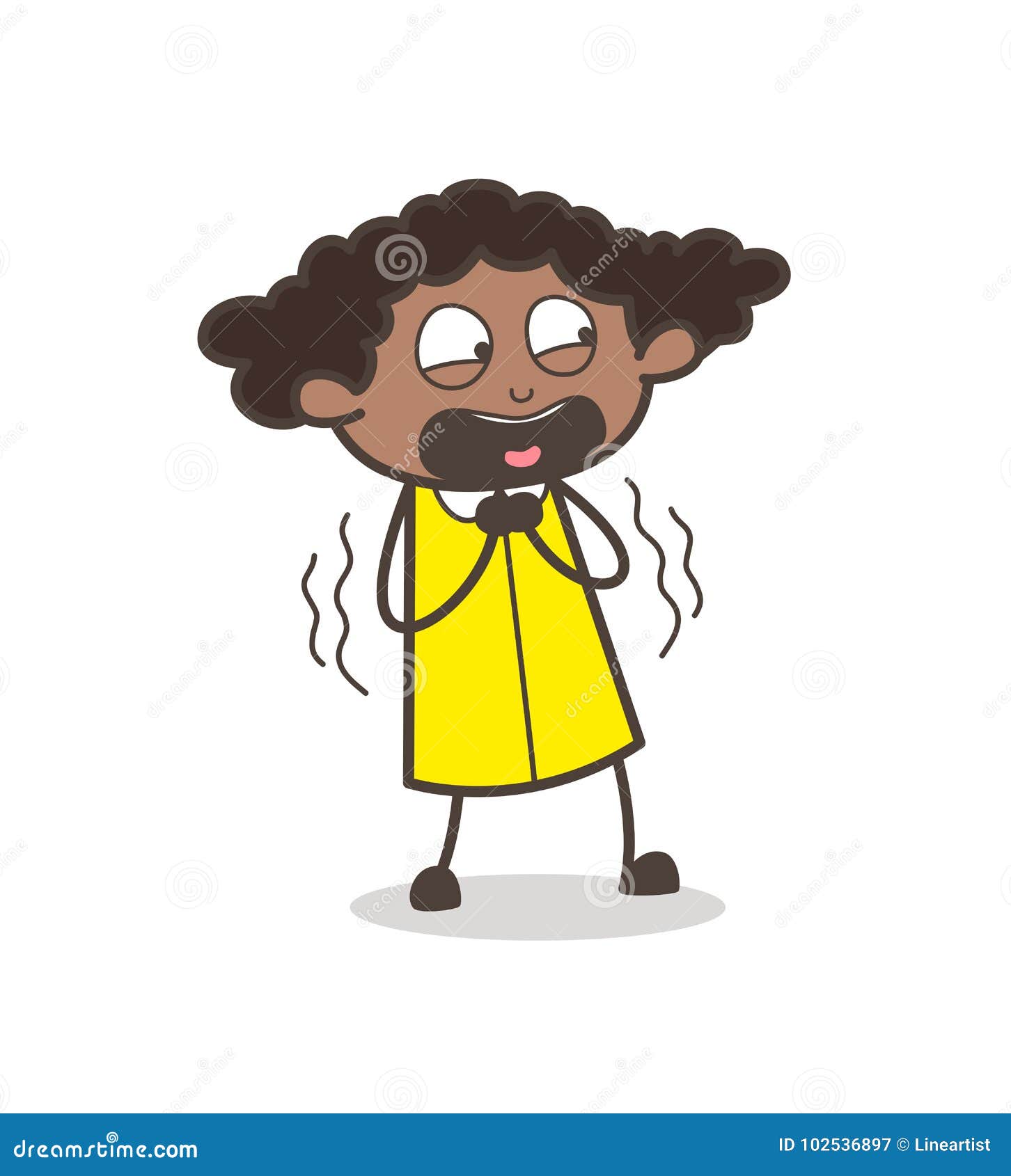Very Scared Girl Screaming Face Vector Royalty-Free Stock Photography ...