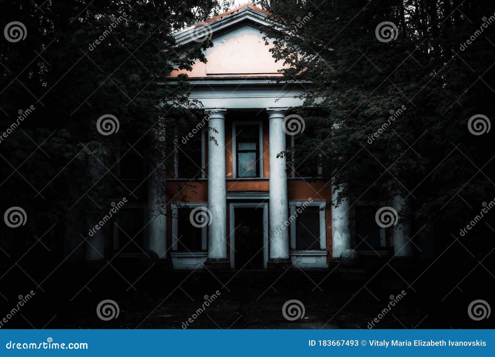 Very scary adventure stock image. Image of spoke, horror - 183667493