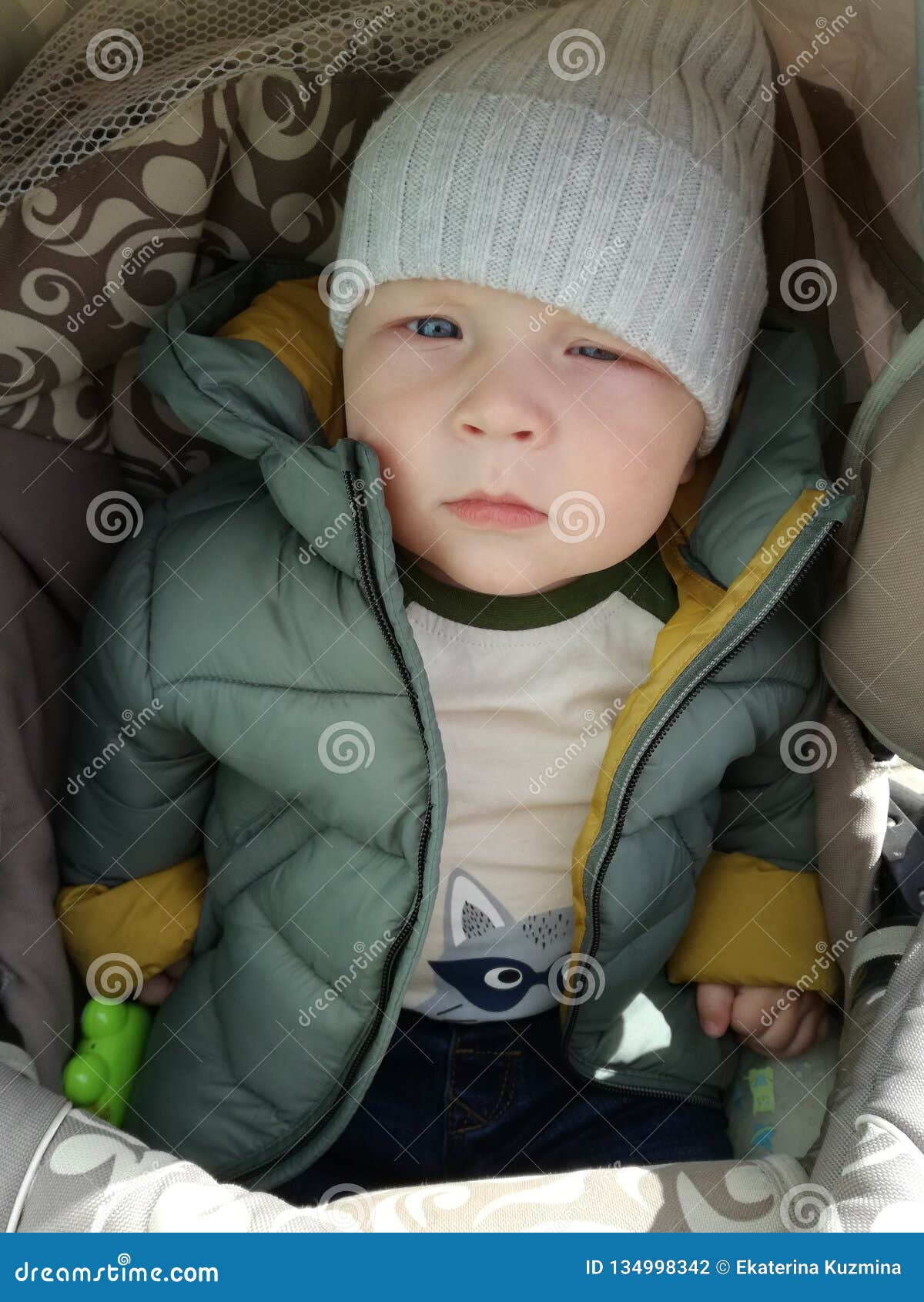 Very serious little boy stock photo. Image of baby, person - 134998342