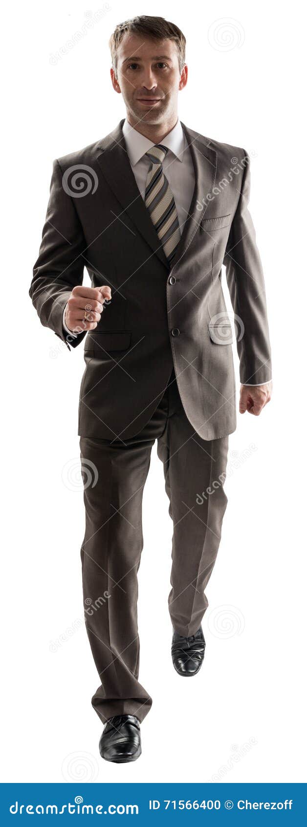 Very Serious Young Man Walking Forward To Camera Stock Photo - Image of ...