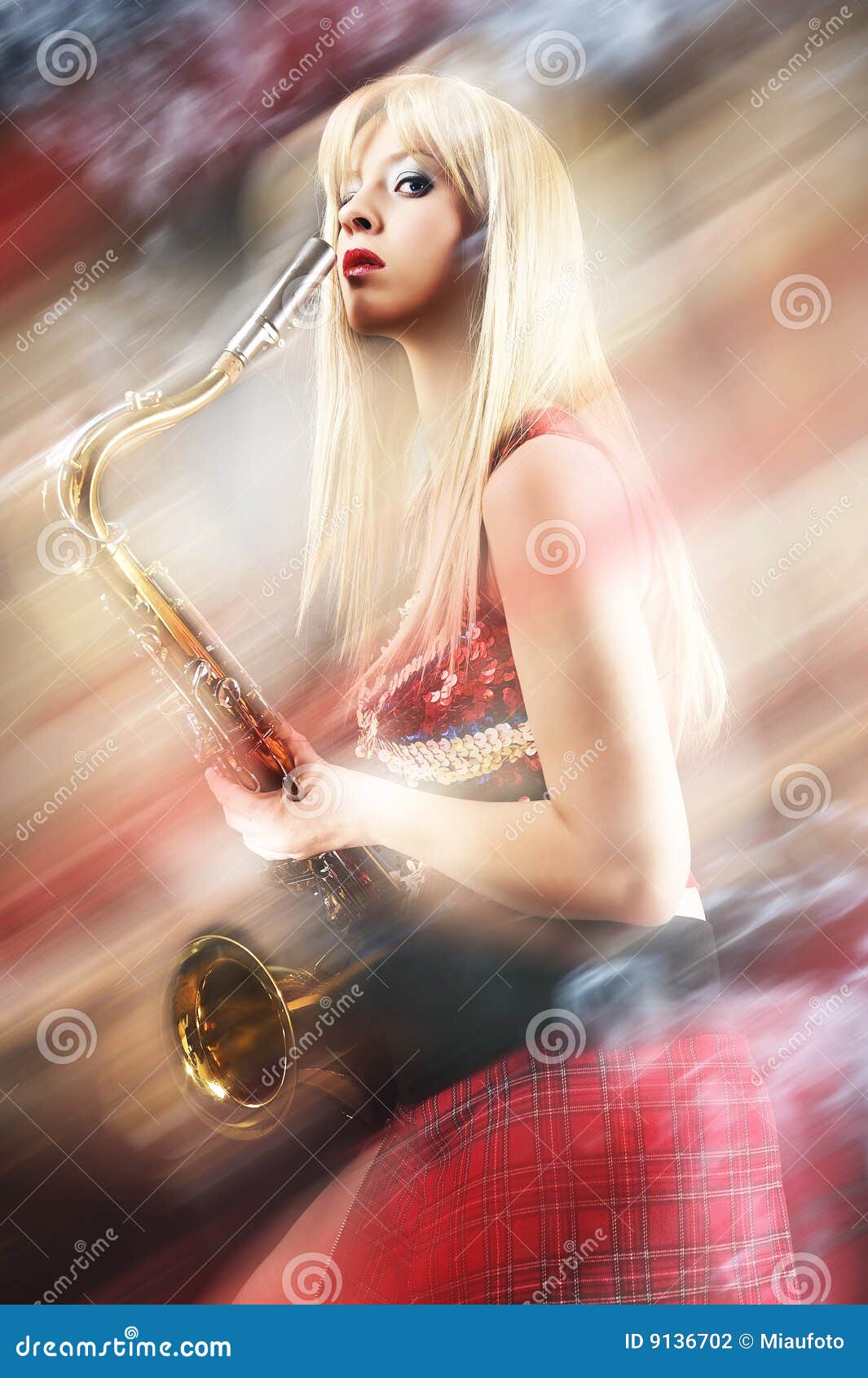 Very saxy girl stock photo. Image of britain, culture - 9136702