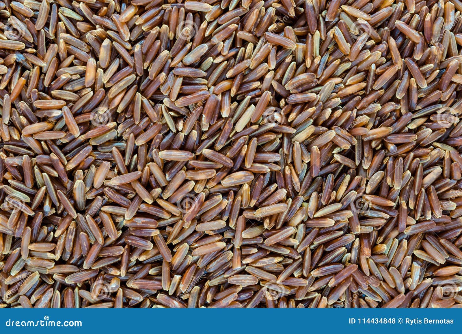 Very Sharp and Clear Background Surface of Red Rice Grains Stock Photo ...