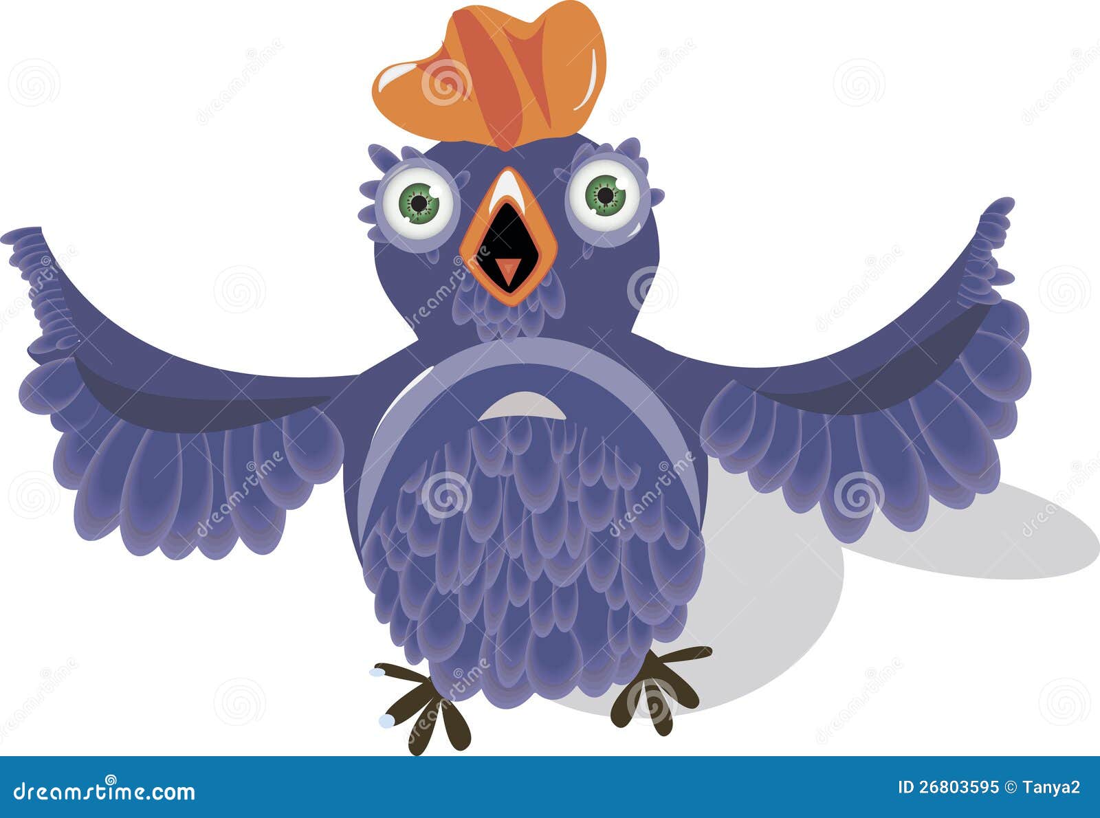 Very Silly Sun With Big Eyes Stock Illustration | CartoonDealer.com ...