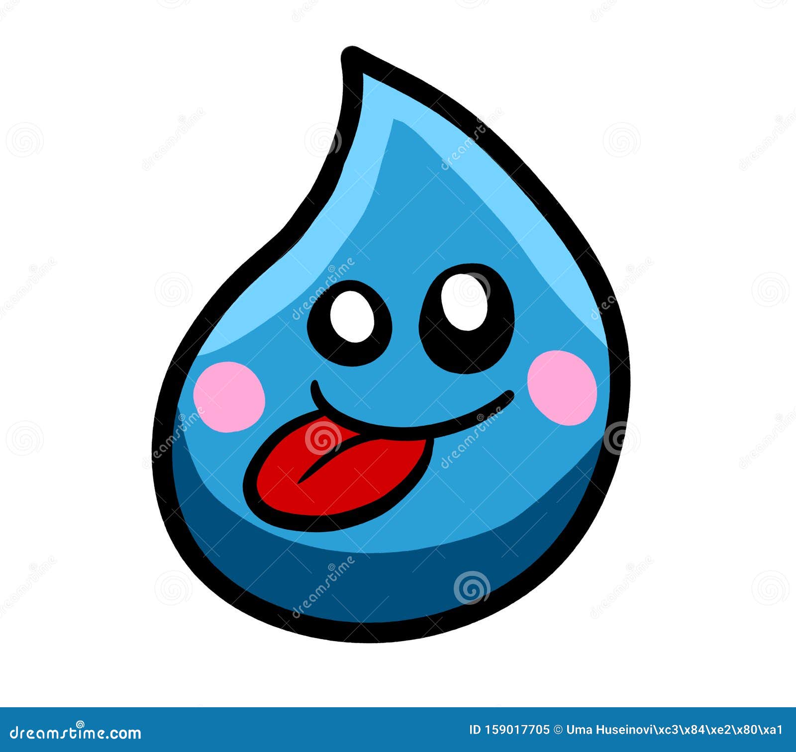 Very Silly Sun With Big Eyes Stock Illustration | CartoonDealer.com ...