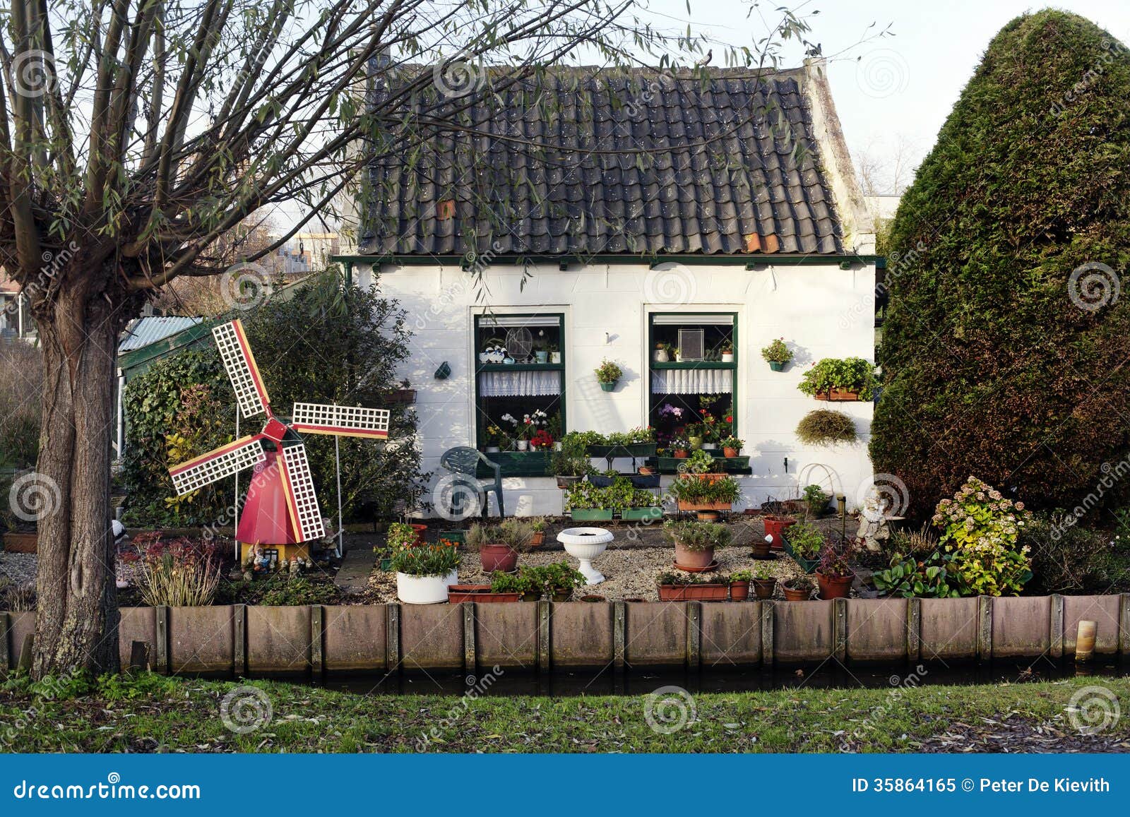 Very small Dutch house stock image. Image of buildings - 35864165