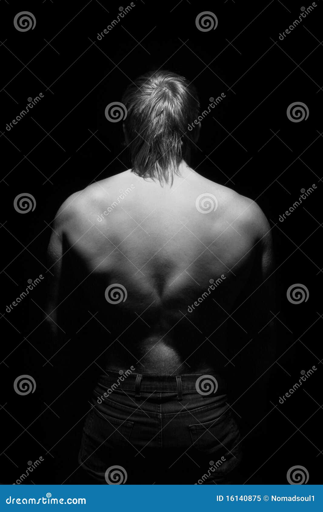 Very strong man stock image. Image of aggression, light - 16140875