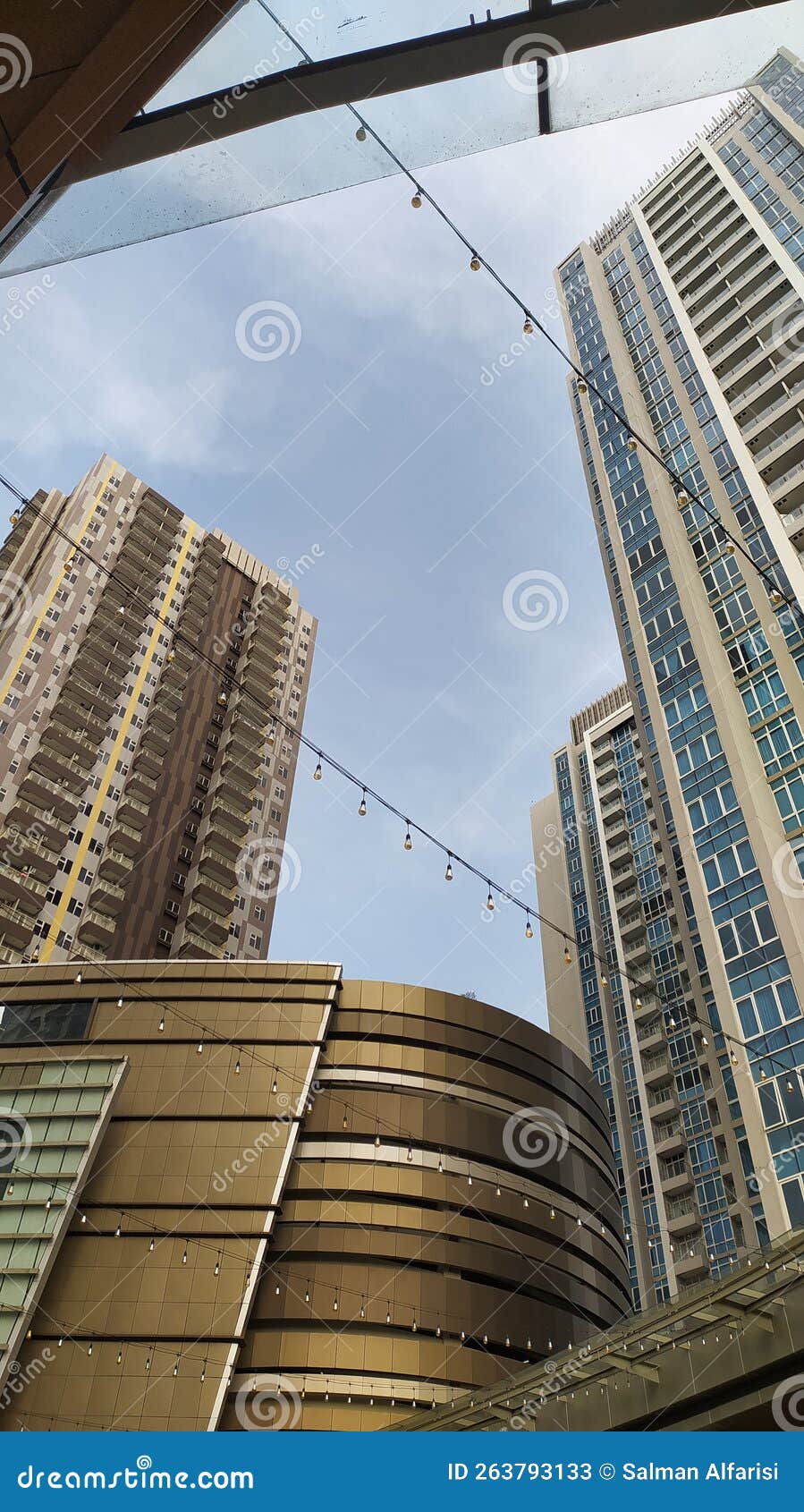 Very Tall Buildings stock image. Image of tall, buildings - 263793133