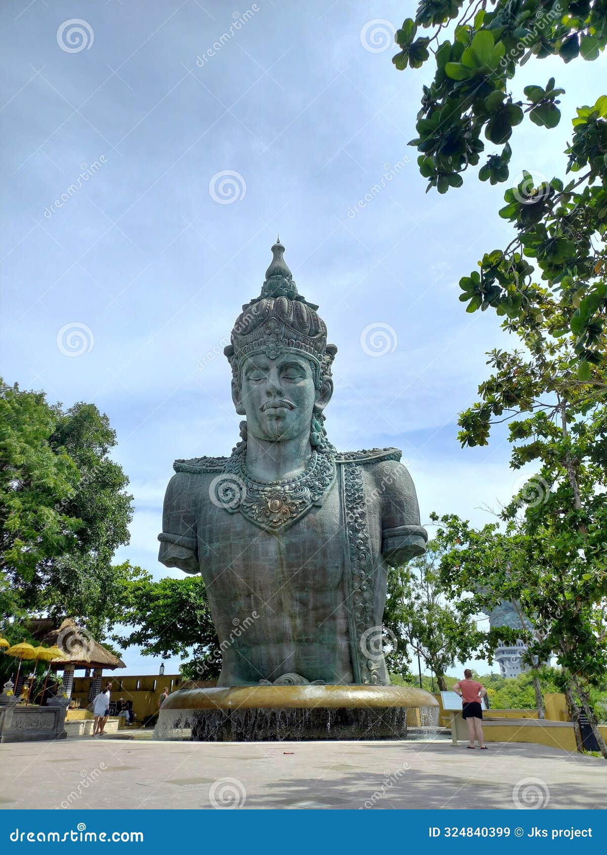 A Very Tall Historical Statue Monument in Bali Editorial Stock Image ...