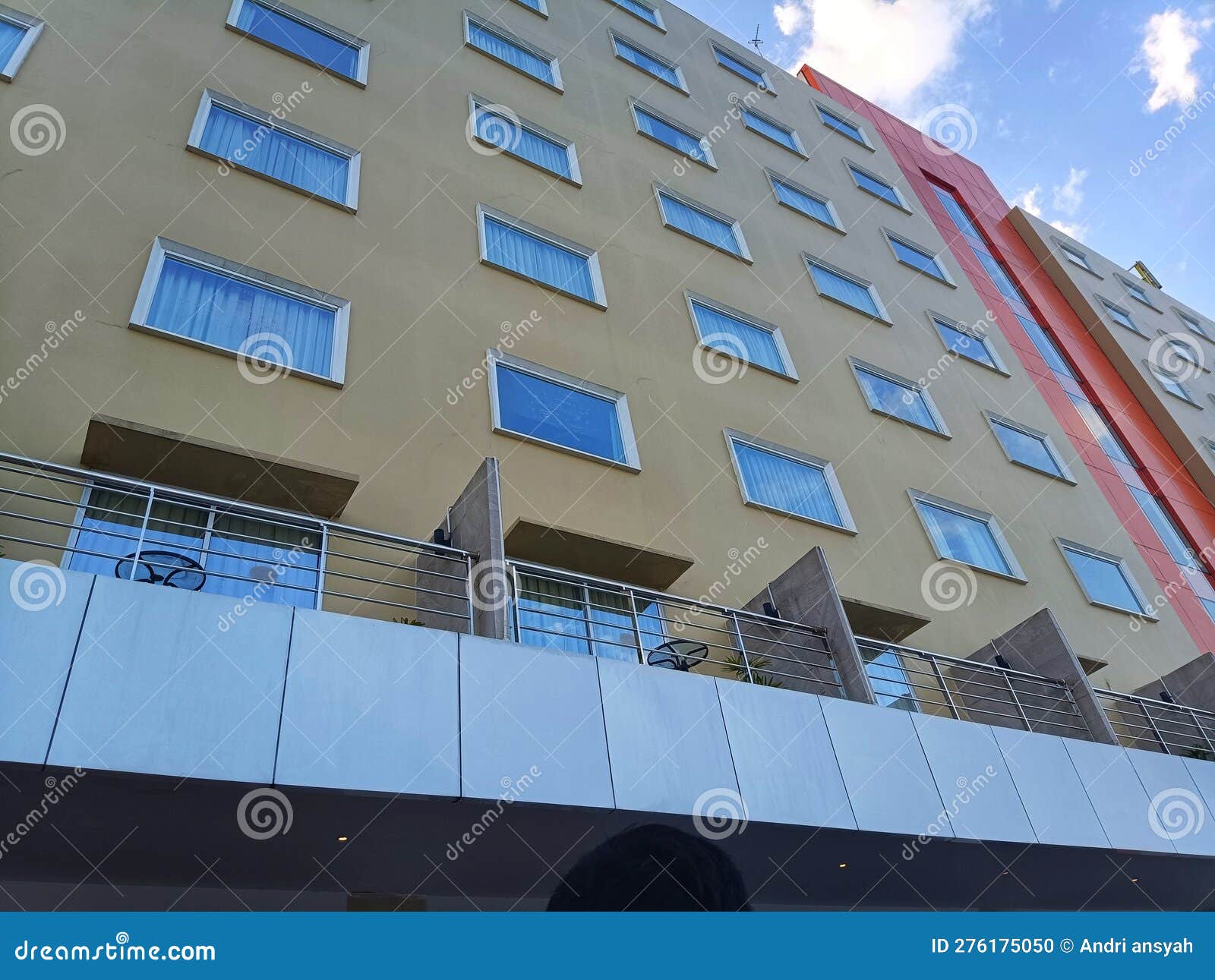 Very tall hotel building stock photo. Image of downtown - 276175050