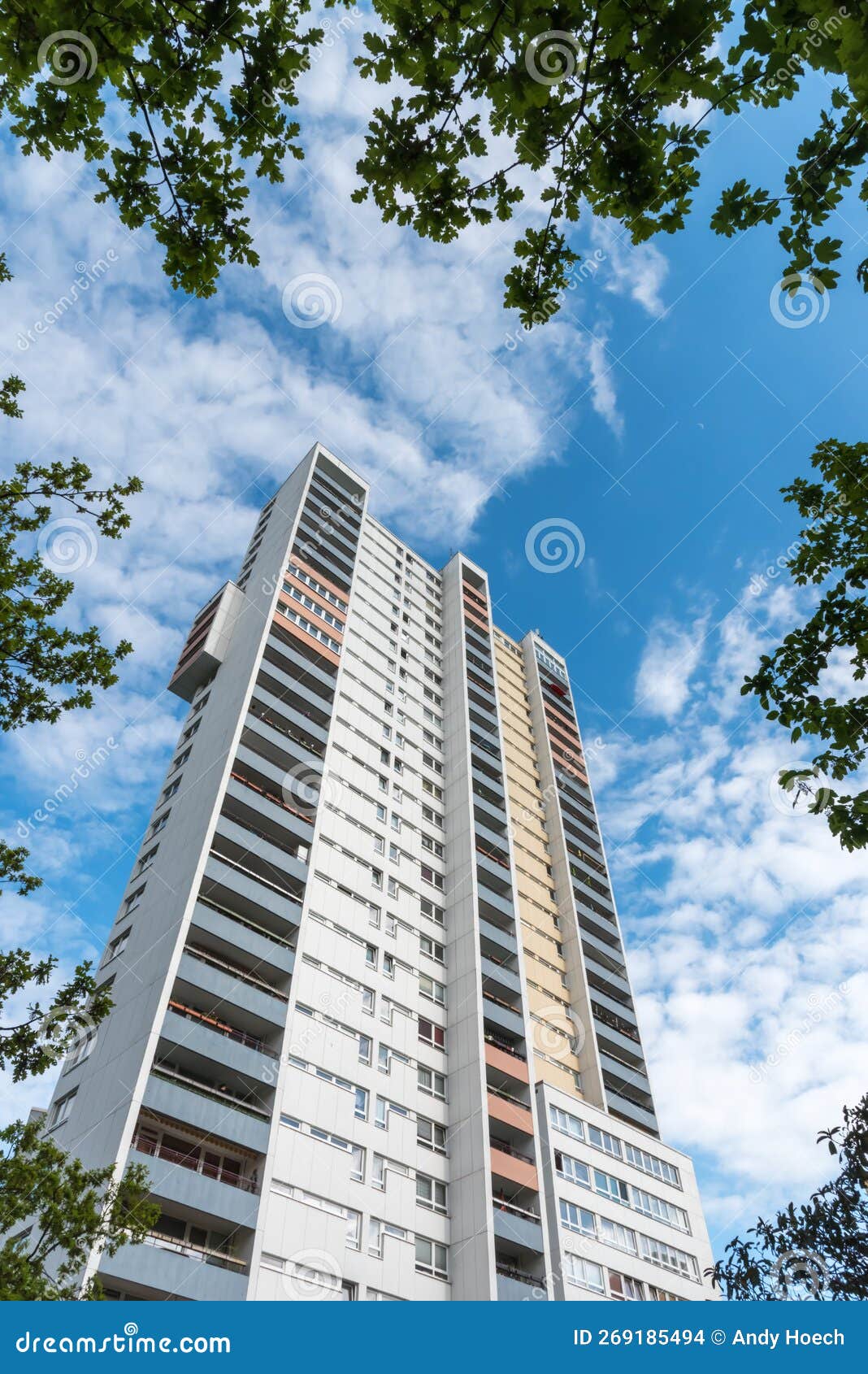 Tall House And Small House Stock Image | CartoonDealer.com #105148675
