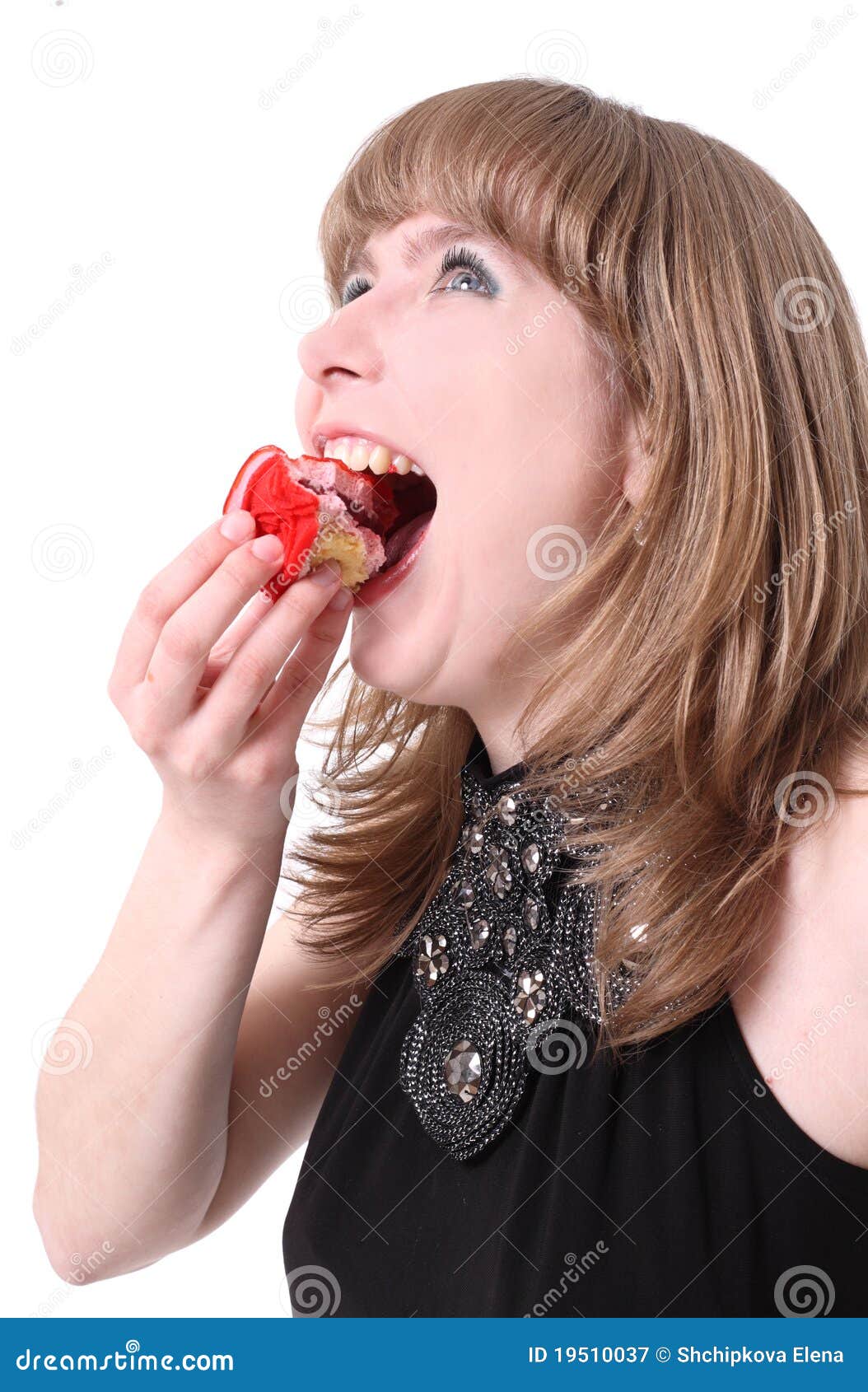 Very tasty cake stock image. Image of white, student - 19510037