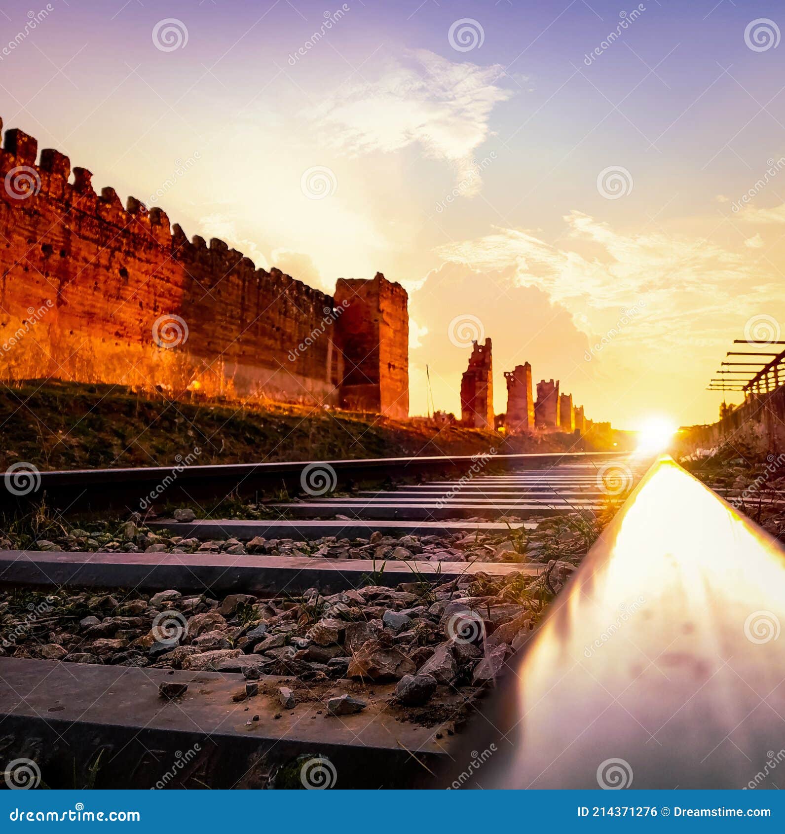Very unique sunset stock photo. Image of tlemcen, nature - 214371276