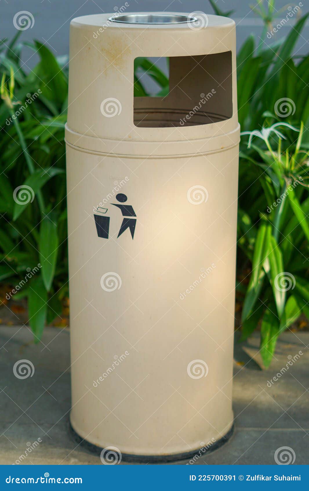 Very Useful Trash Can To Keep Clean Stock Image - Image of produce ...