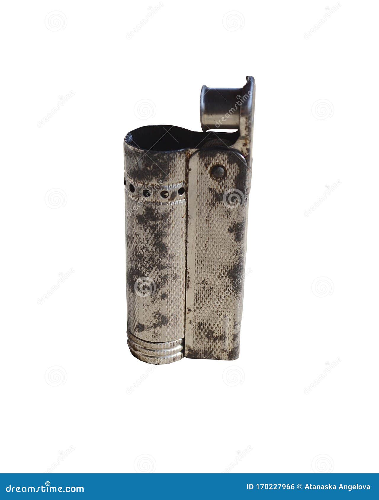 Vintage Lighter Isolated with Clipping Path, IMCO Lighter, Austrian ...