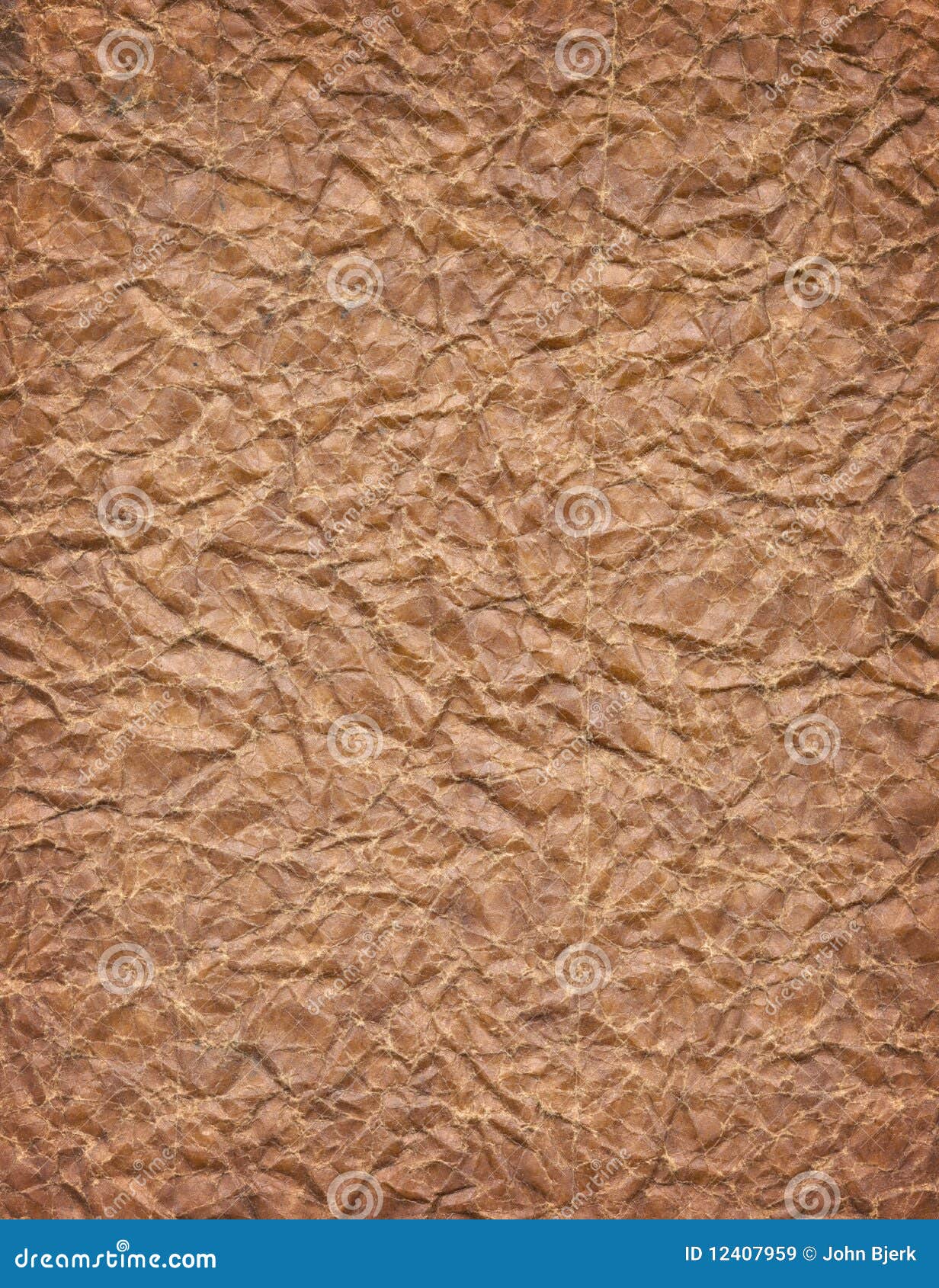 Very Wrinkled Paper stock image. Image of crinkled, neutral - 12407959
